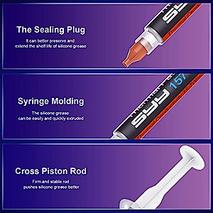 Thermal Paste, SYY 2 Grams CPU Paste Thermal Compound Paste Heatsink for IC/Processor/CPU/All Coolers, 15.7W/m.k Carbon Based High Performance, Thermal Interface Material, CPU Thermal Paste