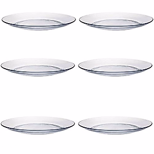 Duralex - Lys Clear Dinner Plate 23,5 cm (9 1-4 in) Set Of 6