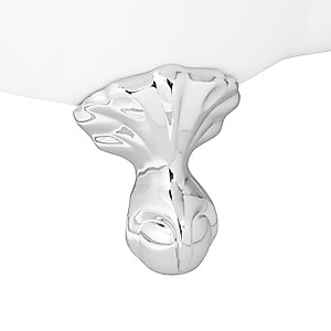 Signature Hardware 263990 Talia 70" Acrylic Soaking Corner Tub - White