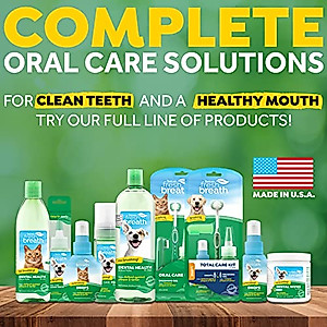 Fresh Breath by TropiClean Oral Care Water Additive for Cats, 16oz - Made in USA