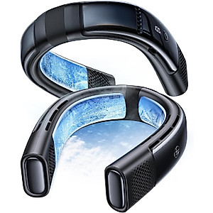 TORRAS COOLiFY 2S【Extended Battery Version】 Neck Air Conditioner 【28 Hrs Cooling】, Portable Personal Cooler Neck Fan, App Control Rechargeable Neck Fans that blow cold air for travel