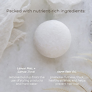 Suds & Co. Solid Shampoo Bar, Zero Waste Shampoo, Natural Shampoo Bar Soap, Sustainable, Eco-Friendly Hair Care - Simply (Unscented), 3.0 Ounce