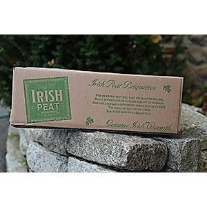 Bord Na Mona Irish Peat Briquettes (20-22 Fire Logs), Brown