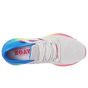 New Balance Kid's Fresh Foam Roav V1 Lace-up Running Shoe, Light Aluminum/Cobalt, 2 Little Kid