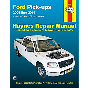 Ford petrol pick-ups F-150 2WD & 4WD (04-14) Haynes Repair Manual (Paperback)
