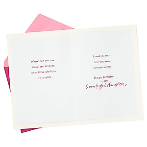 Hallmark Birthday Card for Daughter (Heart Cutout)