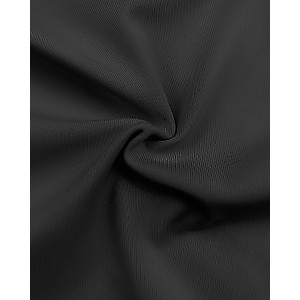 SHEKINI Women's 6 Pack G-String Thong for Women T-back Panties Underwear Sexy Hipster Thongs(Black,Medium)