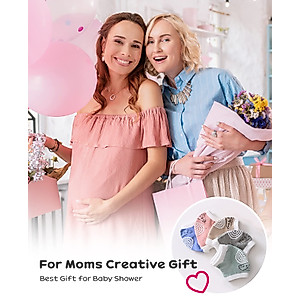 BOSONER Baby Crawling Anti-Slip Knee Pads,Unisex Baby Toddlers Kneepads Leg Warmer 5 Pairs…