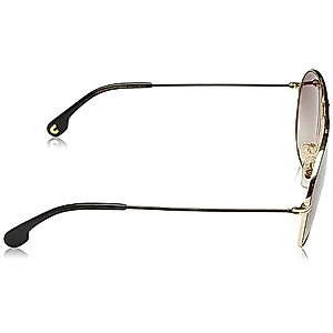 Carrera Bound HA 2M2 60 Unisex Adult Sunglasses, Black (Black Gold/BRWN), Black (Black Gold/Brwn), 60