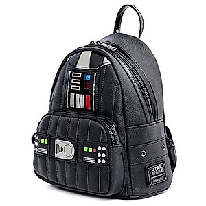 Loungefly Star Wars Darth Vader Light Up Cosplay Women's Double Strap Shoulder Bag Purse