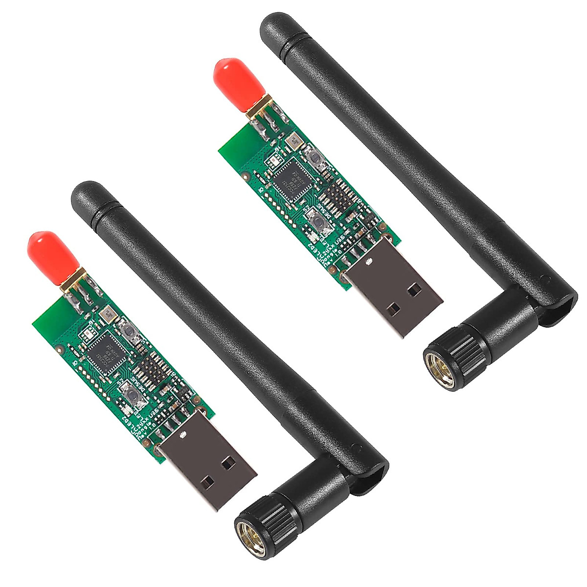 AITIAO 2Pcs Zigbee CC2531 Sniffer USB Dongle Bluetooth 4.0 Wireless Zigbee Analyzer Module with External Antenna