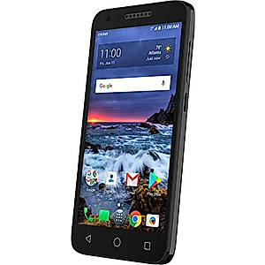Alcatel 5044C Verso 4G LTE 16GB 5.0" Android Cricket Smartphone, Black