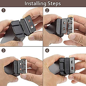 hygger Aquarium Strong Magnetic Cleaner Algae Magnet Cleaning Tool with Scraper Floating Brush for Fish Glass Tank M