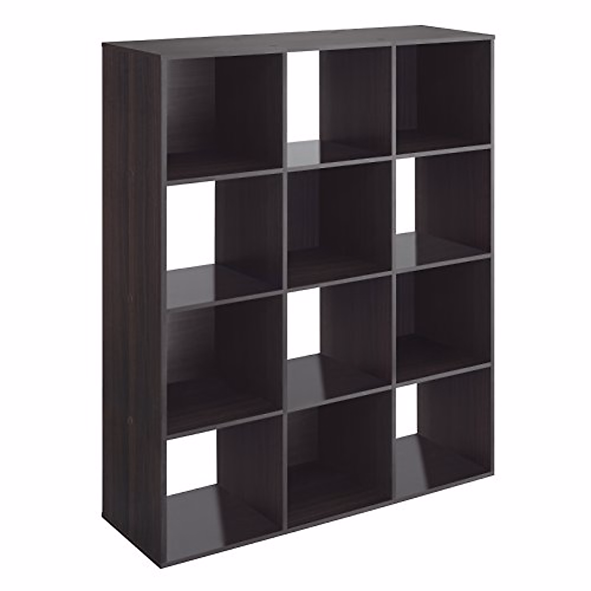 Whitmor 12 Cube Organizer - Espresso