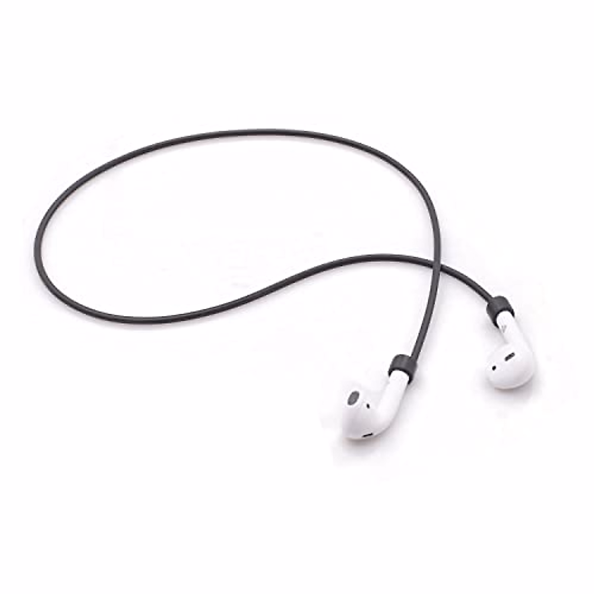 MOTANAR AirPods Straps, Soft Silicone Sport Earphones Anti-Lost Strap, Colorful Wire Cable Connector for Apple Airpods Wireless Bluetooth Earphones (6 Pack)