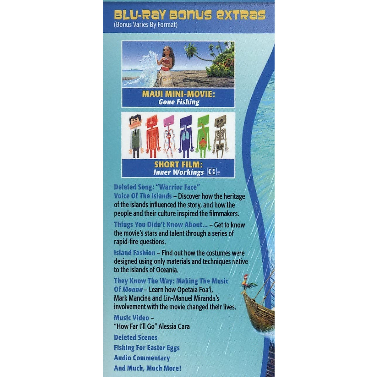 Disney Moana - Exclusive 32-Page Storybook (Blu-ray + DVD + Digital HD)