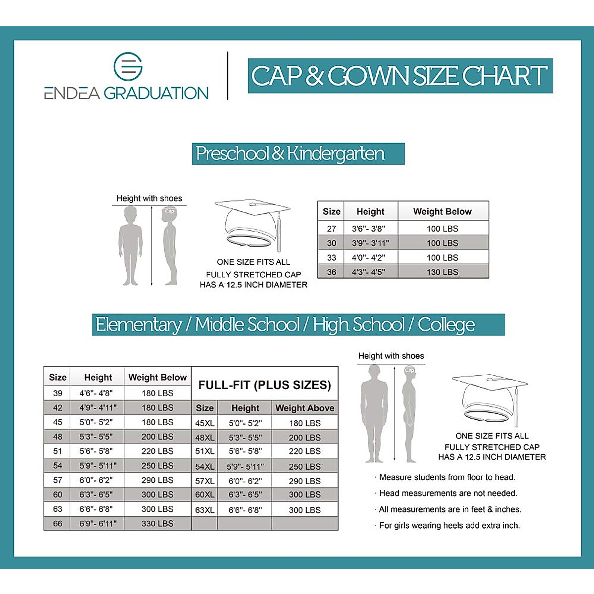 Endea Graduation Matte Cap & Tassel (Navy Blue, 2023)