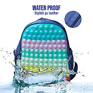 Best Life Large Pop It Backpack 12.4”X 9.6” X 5.8” Pink