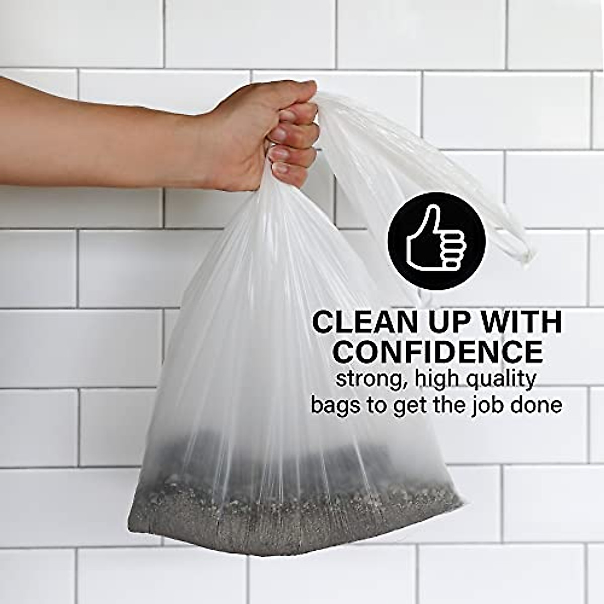 Pet Zone Universal No-Touch Cat Litter Bags, Kitty Litter Bags & Waste Bags (Litter Bags, Pet Waste Bags Great for Cat Litter Boxes, Automatic Cat Litter Box, and Self Cleaning Cat Litter Box) 12 Pack