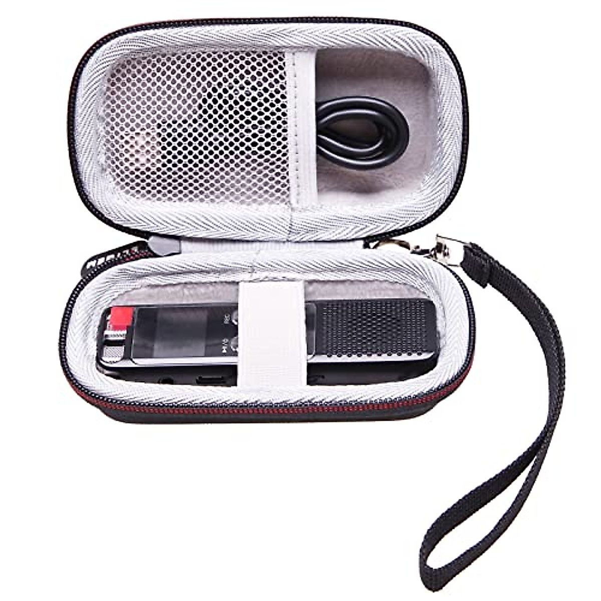 LTGEM EVA Hard Storage Case for48GB/72GB/16GB/32GB & Sony ICD-PX370/PX470/UX570 Digital Voice Recorder Voice Activated Recorder - Travel Protective Carrying Bag (Case Only!)