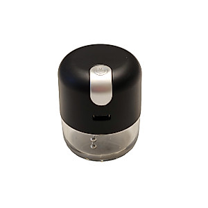 One tap 420 Electric Herb Grinder Spice cracker automatic USB Rechargable ball-chain grinder, small, YS-12