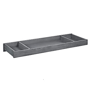 Oxford Baby Universal Changing Topper for Kenilworth/Willowbrook 6 Dr Dresser, Graphite Gray