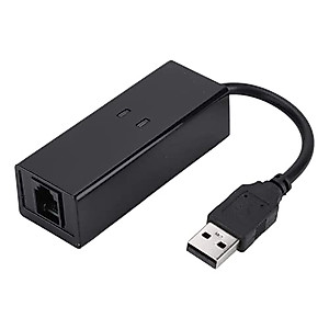 USB2.0 56K External Dial Up Fax Data Modem, V.92 Voice Fax Data Modem Dongle Adapter, for Windows 98, for Win SE, for Win 2000, for Win XP, for Win Vista, for Win 7