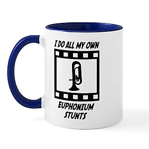 CafePress Euphonium Stunts Mug Ceramic Coffee Mug, Tea Cup 11 oz