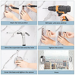 Retractable Clothesline, 304 Stainless Steel Clothes Line Dryer with Heavy Duty Adjustable Stainless Steel Rope String for Hanging Drying Bathroom, Laundry, Hotel, Indoor & Outdoor, 9.2 Feets