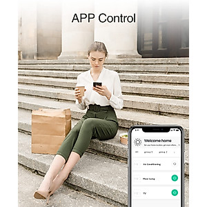 GHome Smart HomeKit Smart Plug, 15A Mini Plug Works with HomeKit and Homepod, Wi-Fi Outlet Socket Remote Control with Schedule Timer Function, Only for 2.4GHz Network, No Hub Required (2 Pack), White