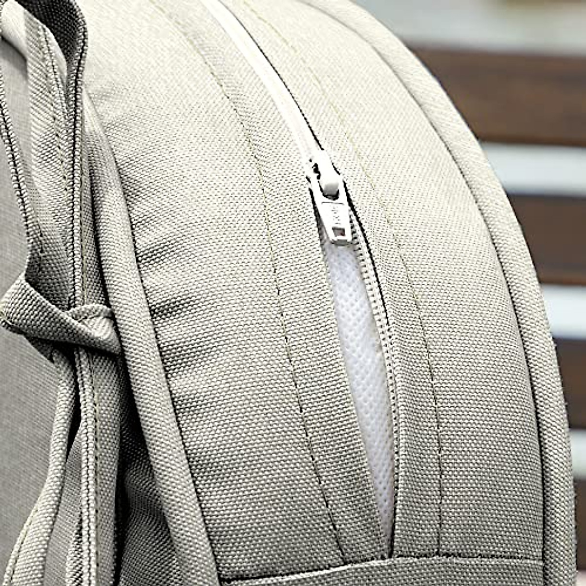 Arden Selections ProFoam Performance Outdoor Seat Cushion 18 x 18, Sand Cream