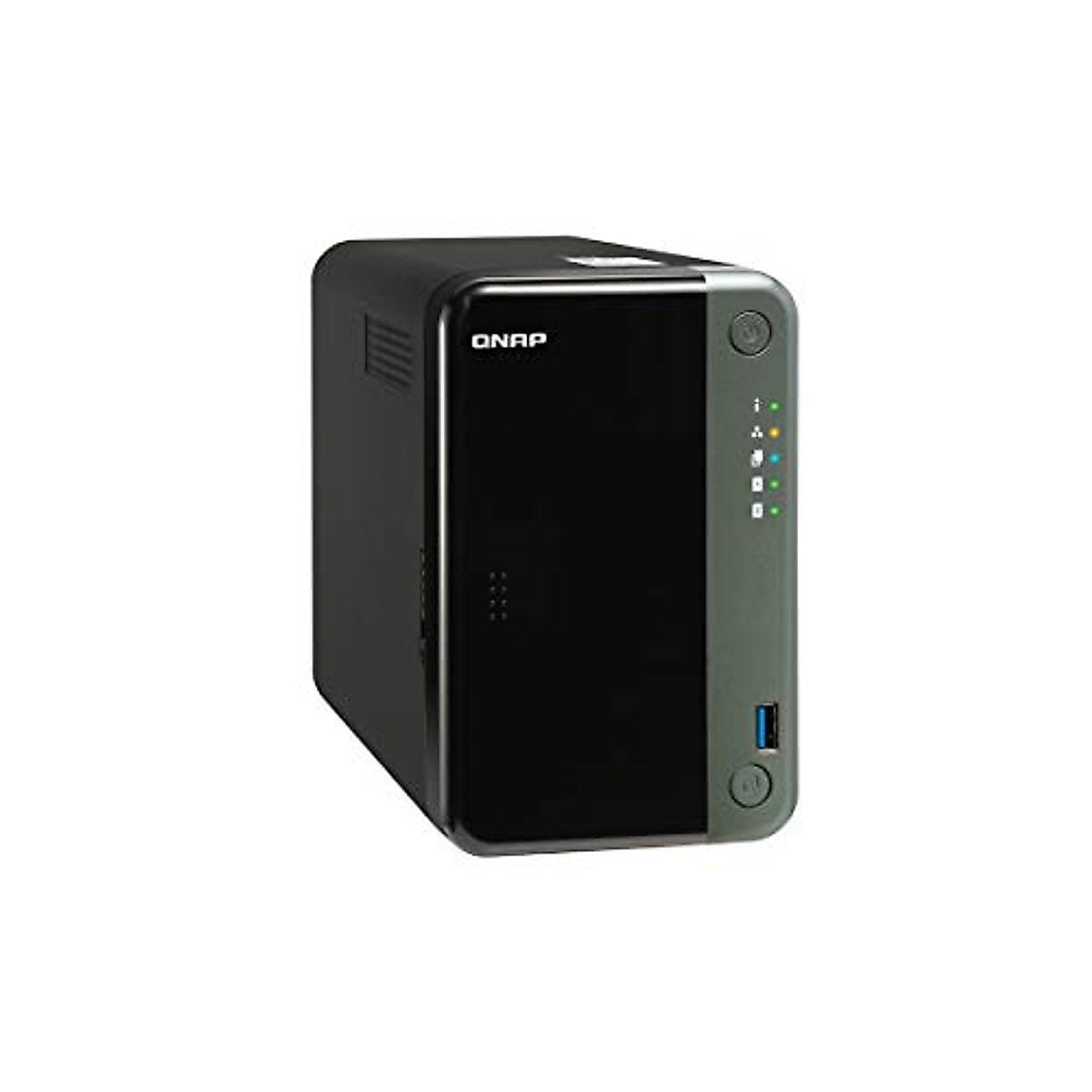 QNAP TS-253D-4G 2 Bay NAS for Professionals with Intel® Celeron® J4125 CPU and Two 2.5GbE Ports (TS-253D-4G-AMZ-US)