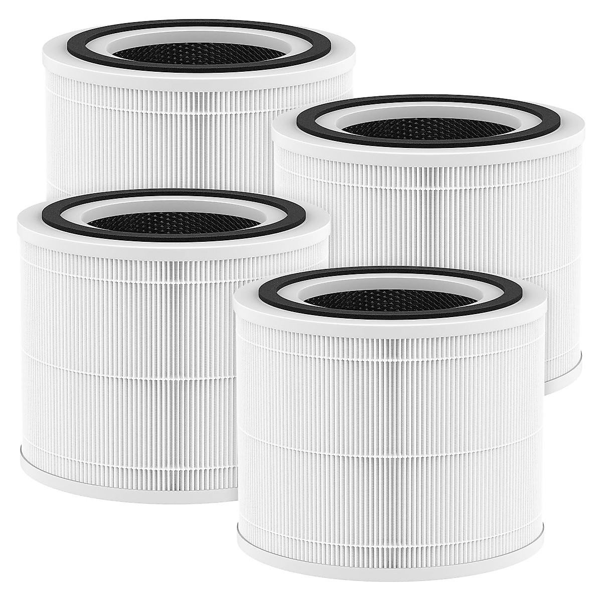 True HP-14 Replacement Filter Compatible with Puro 240 Air Puri-fier, 3-in-1 True HEPA Filter Replacement, Grade True HP-14 with Activated Carbon Filter, 240 HP-14 Filter, 4 Pack