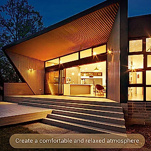 Vinaco PAR30 Long Neck 75W, 6 Pack Long Lasting PAR30 Halogen Flood Light Warm White 2800K, PAR30 Dimmable, High Output PAR30 Flood Light Bulb 120V with E26 Base for Indoor/Outdoor