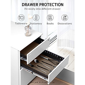Syntus Drawer and Shelf Liner, 12 Inch x 20 Feet Non-Adhesive Durable Cabinets Liner for Kitchen, Bathroom, Shelves, Desk, Utensil, Brown
