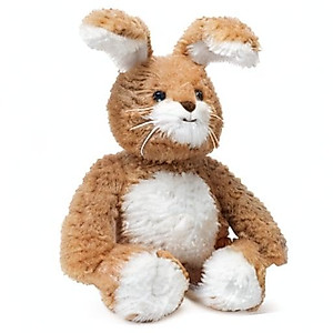 Bearington Scruffles The Stuffed Easter Bunny, 16 Inch Rabbit Stuffed Animal, Stuffed Rabbit