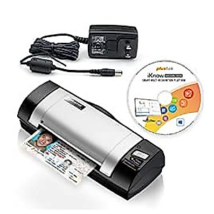 Plustek D600plus + ID Recognition Software - Duplex Card Scanner Reads US & Canadian Driver’s License/ID Card Automatically in 2.7 Seconds. Auto-populated into Data Fields and archived. Windows only