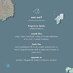 Method Men Face Wash, Sea + Surf, 6 Ounces