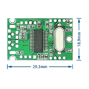 Rakstore 2Pcs USB2.0 Expansion Module HUB Concentrator 1 Minute 4 1 Drag 4 Interface Transfer Development Board Drive-Free