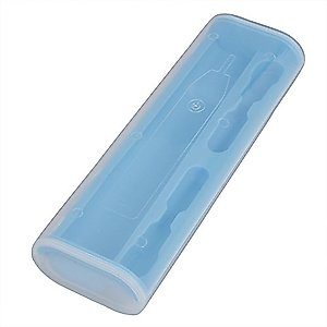 Hermitshell Plastic Travel Case Carrying Bag Fits Braun Oral-B Pro 1000 / Vitality/Pro-Health Precision Power Rechargeable Electric Toothbrush Powered (Blue)