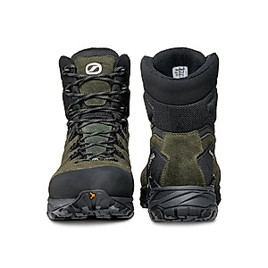 SCARPA Rush Polar GTX Waterproof Gore-Tex Synthetic Insulated Boots for Hiking and Trekking - Thyme Green - 10-10.5 Women/9-9.5 Men