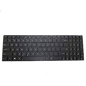 Laptop Keyboard for ASUS X550 X550CA X550E X550I X550J X550L X550MJ X550VB X550VC X550VL X550VQ X550VX X550WA X550W Black Without Frame US United States English 0KNB0-6122TR0Q AEXJB00110 9Z.N8SSQ.001
