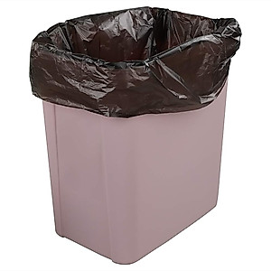 Nicesh 2.6 Gallon Diaper Trash Bags, 250 Counts, Black