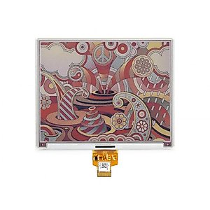 Coolwell Waveshare 5.65inch Colorful E-Paper E-Ink Raw Display Panel upports 7-Color Display (ACeP 7-Color) for Raspberry Pi/Jetson,etc, 600×448 Pixels Without PCB