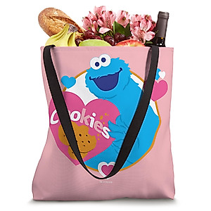 Sesame Street Cookie Monster Love Cookies Tote Bag