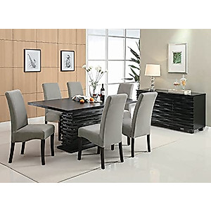 Coaster Home Furnishings Stanton Rectangular Dining Table Black 102061
