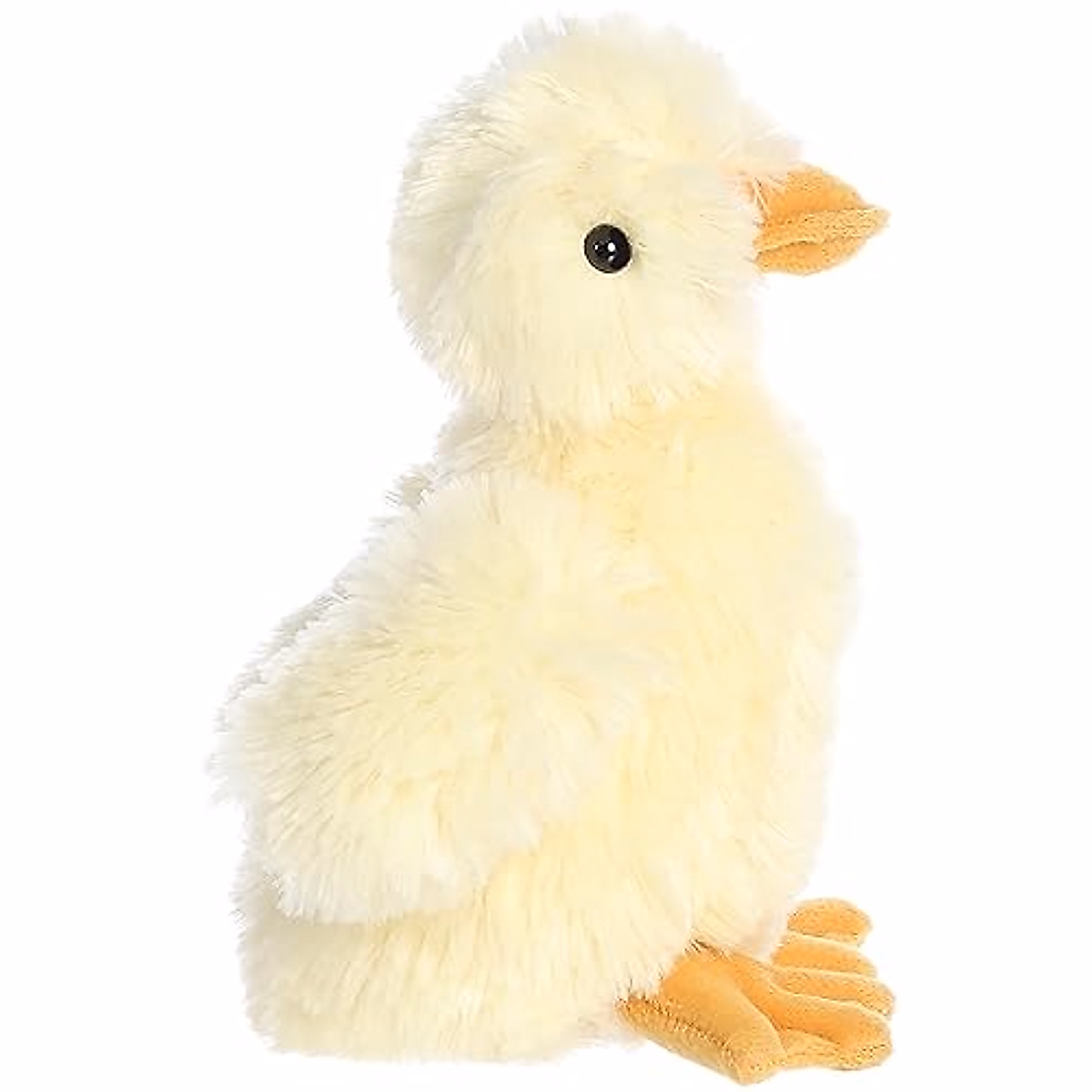 Aurora® Adorable Mini Flopsie™ Duckling Stuffed Animal - Playful Ease - Timeless Companions - Yellow 8 Inches