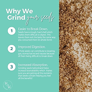 Manski's Wellness Glow & Radiant Seed Cycle Kit | PMS Support | Organic Seed Cycling | Natural Hormone Balance | Ease Cramps | Mitigate Cycle Symptoms | Vegan Supplement