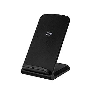 Monoprice Qi Certified 10W Wireless Charging Stand for iPhone 13Pro Max 13 Pro 13 12 12PRO 11 11Pro X Xr Samsung Galaxy Qi-Certified Phones