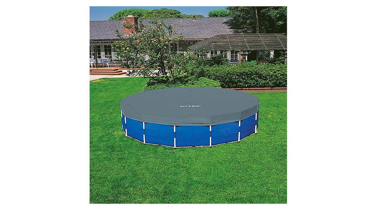 Intex 15ft Metal Frame Pool Set | Easy Setup & Durable Fun